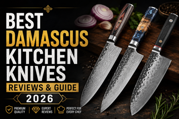 Best Damascus Steel Kitchen Knives in 2026 (Ranked) – Maleecutandco
